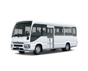 Toyota Coaster Minibus Rental | A Star Limousine Qatar